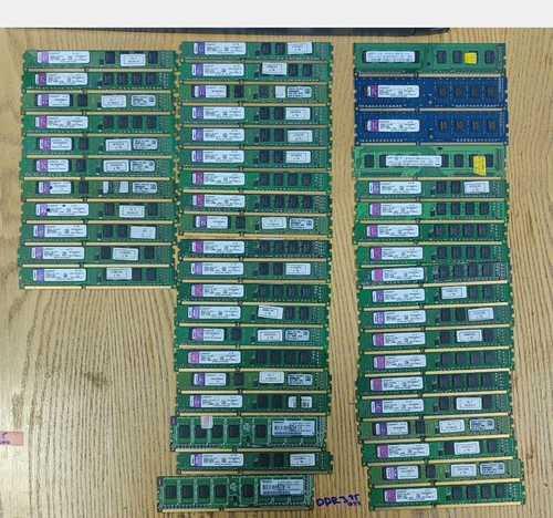 Озу RAM DDR2 DDR3 512MB 1GB 2GB