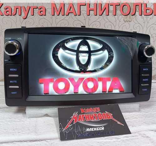 Магнитола Toyota Corolla E120 android 1/32 Гб