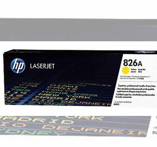 Картридж лазерный HP 826A CF312A желтый для HP CLJ Ent M855