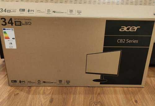 34" Монитор Acer CB342CKCsmiiphuzx серебристый