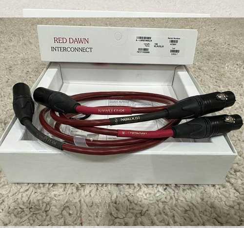 Кабель Nordost Leif Series Red Dawn XLR 1 m