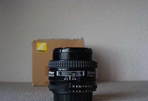 Nikon Nikkor AF 50mm f/1.4D