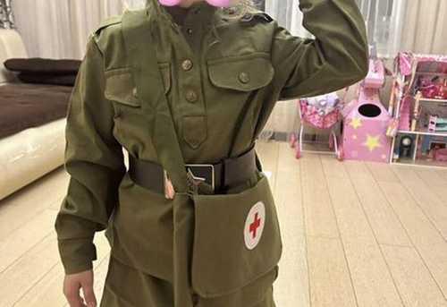 Детская военная форма для девочки 116