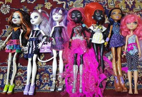 Куклы Monster High базовые и др