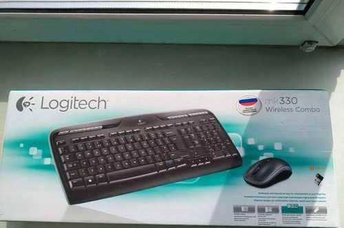 Комплект (клавиатура+мышь) Logitech MK330