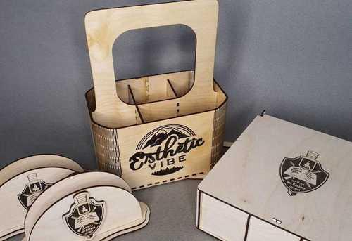 Салфетница коробки для чая органайзеры с логотипом