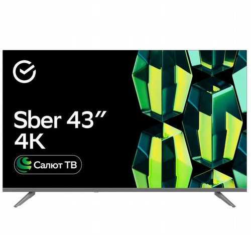 Новый большой тв 4К Sber 43” UHD SDX-43U4014