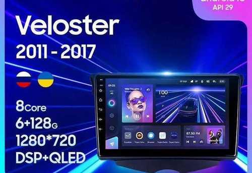 Магнитола teyes cc3 хендай велостер 8 ядер 3/32 4g