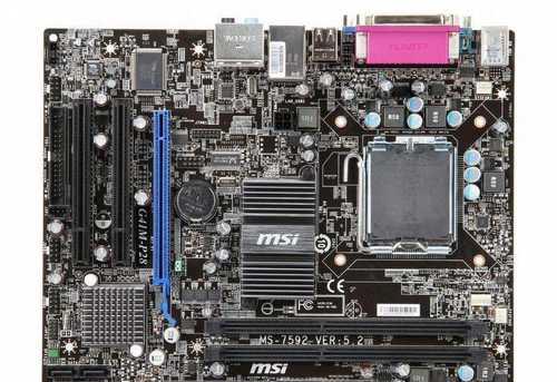 Комплект 775 MSI g41-p28 + Core 2 Quad Q9550 + 4GB