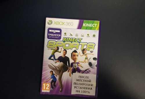 Kinect sport Xbox 360 б/у после полировки