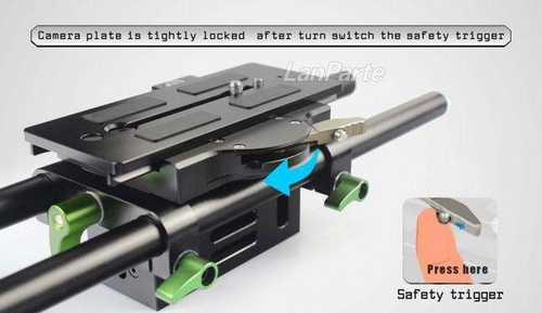 Рельсовая система с быстросъемной площадкой Lanpar