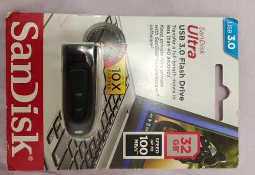 Sandisk ultra usb 3.0 flash drive 32gb