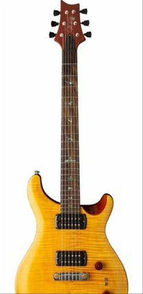 PRS SE Pauls Guitar Amber, с чехлом Электрогитара