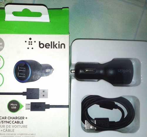 Автомобильное зарядное устройство Belkin