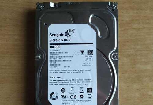 4 Tb SATA-3 Seagate Video, ST4000VM000