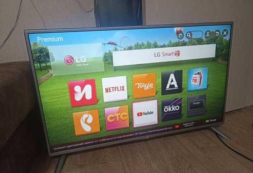 Телевизор LG 42 дюйма 110 см Smart TV Wi-Fi