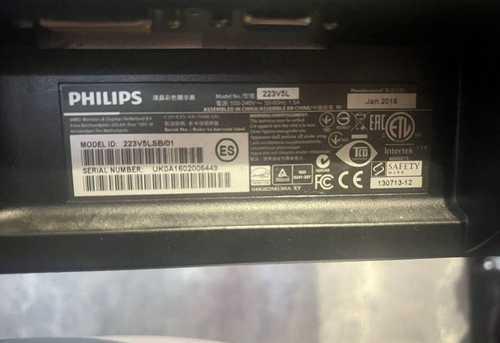 Монитор philips 223v5l