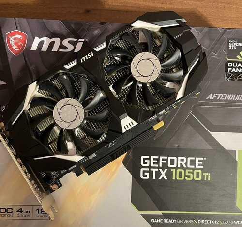 Видеокарта GTX 1050 ti 4gb OC