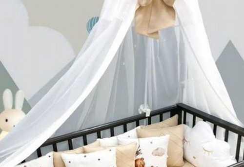 Бортики в кроватку для новорожденных, одеяло