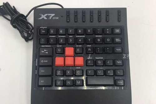 Сп23 Игровая клавиатура A4 Tech X7 G100