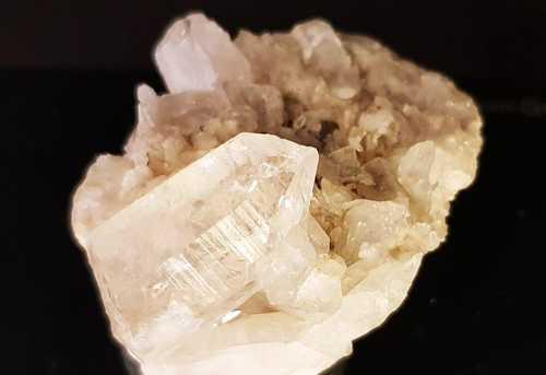 Горный хрусталь, Дымчатый кварц (Раухтопаз). Друза