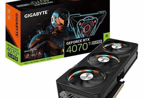 Видеокарта gigabyte GeForce RTX 4070 Ti super gami