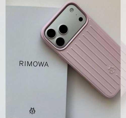 Чехол Rimowa iPhone 17 pro розовый оригинал