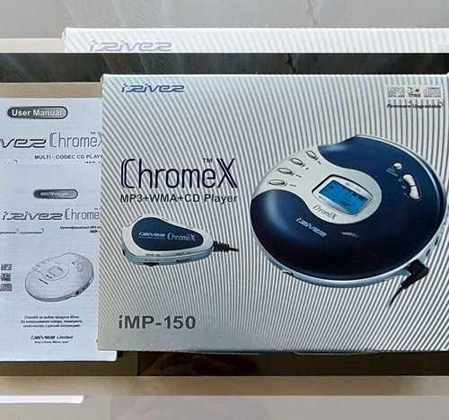 Портативный cd плеер iriver ChromeX мод. IMP3