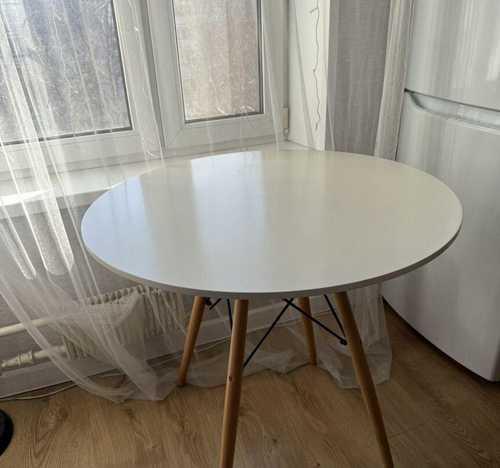 Стол и стул эймс eams d80cm