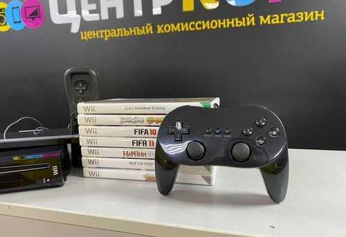 Игровая приставка Nintendo Wii + игры + комплект