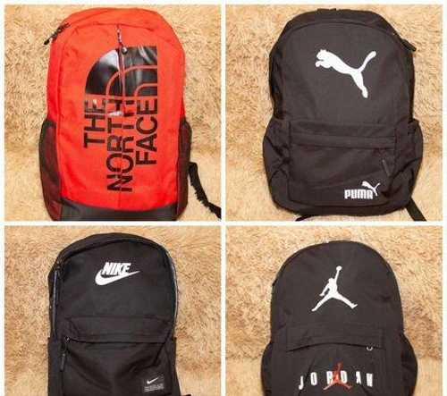 Рюкзак Nike, Jordan, Puma, TNF. Новый