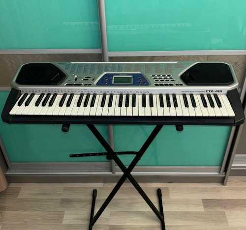 Синтезатор Casio ctk-481 с коробкой