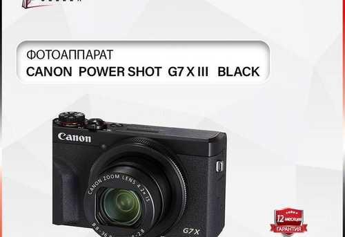 Canon power shot G7 X III black
