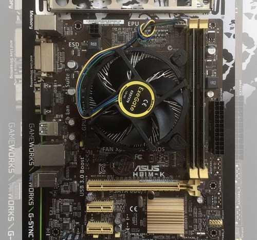 Комплект LGA1150 i3 / 16Гб