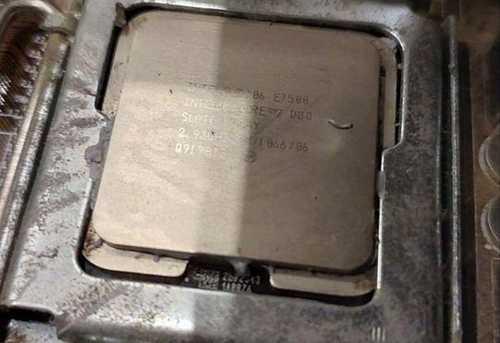 Процессор intel core 2 duo e7500