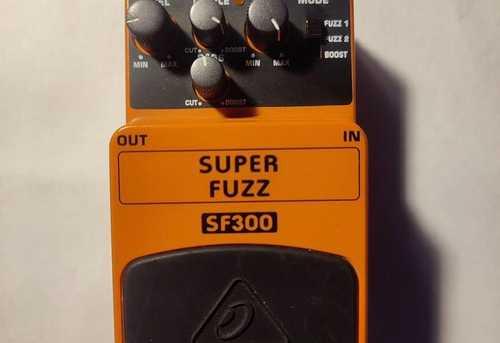 Гитарная педаль Фузз - Behringer SF300 Super Fuzz