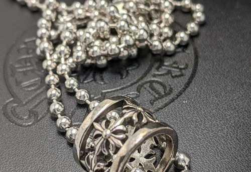 Цепочка с кулоном Chrome Hearts