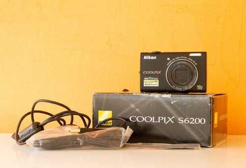 Цифровая мыльница Nikon Coolpix S6200 + примеры