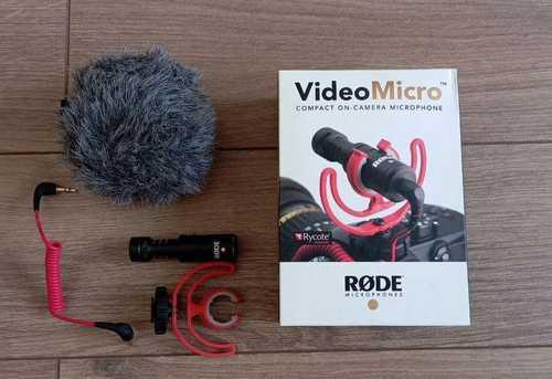Накамерный микрофон Rode video micro