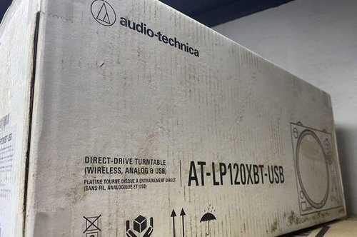 Виниловый проигрыватель Audio-Technica AT-LP120XBT