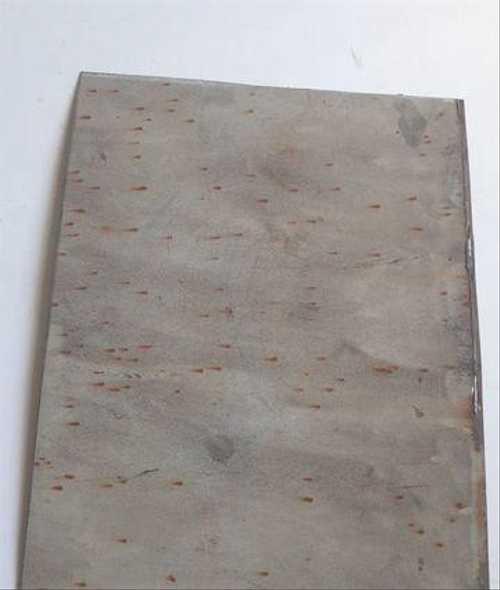 Стальной лист 72,5 х 55,5 см, толщина 2,5 мм