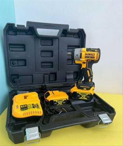 Аккумуляторный Гайкавёрт Dewalt XR +2Акб +кейс