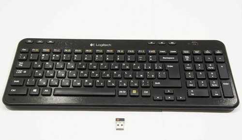 Клавиатура беспроводная Logitech K360 глянец