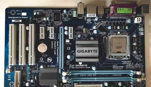 LGA 775 Gigabyte GA-P41T-D3P (DDR3)