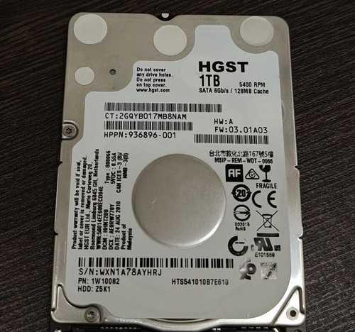 Жесткий диск hgst 1000Gb