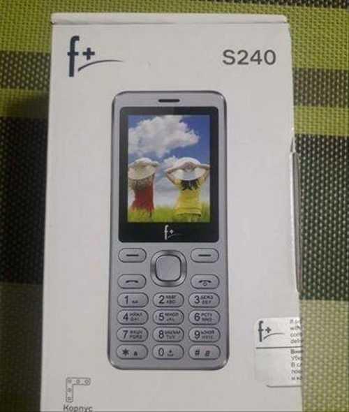 Телефон F+ S240, новый