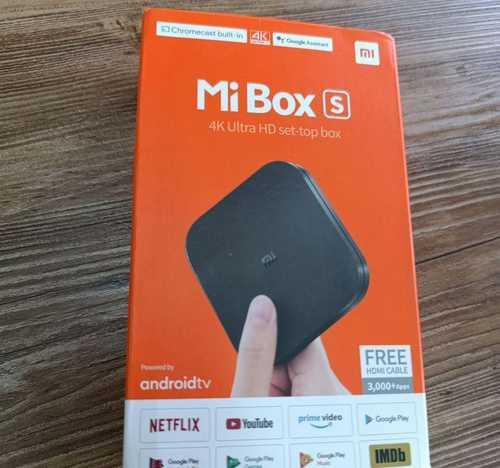 SMART tv приставка xiaomi mi box s