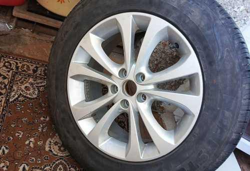 Резина roadstone 225/65 R17 на литых дисках