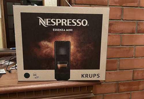 Новая кофе-машина Nespresso krups Essenza Mini