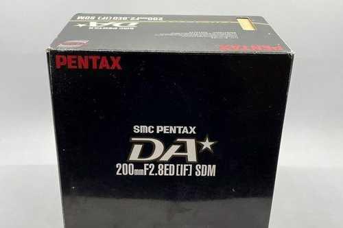 Pentax SMC DA* 200mm f/2.8 ED (IF) SDM как новый